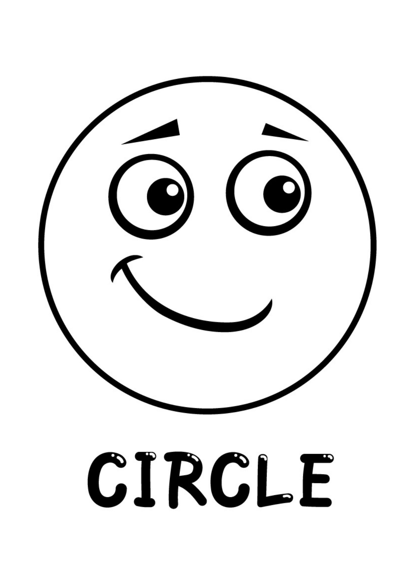 Shapes Coloring Worksheets for Kids. Shapes Learning. Preschool ...