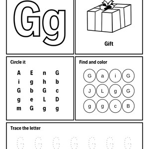 26 Printable Alphabet Worksheets. Coloring Pages. Circle It. Find and ...