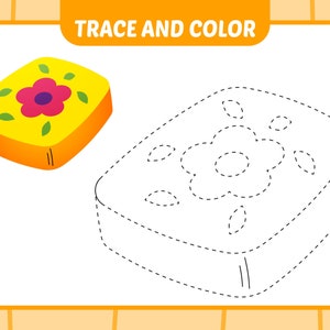 Trace and Color 32 Pages. Kids Activities. Printable Worksheets. Kids ...