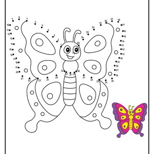 Dot to Dot Animals Coloring. Printable 20 Pages. - Etsy