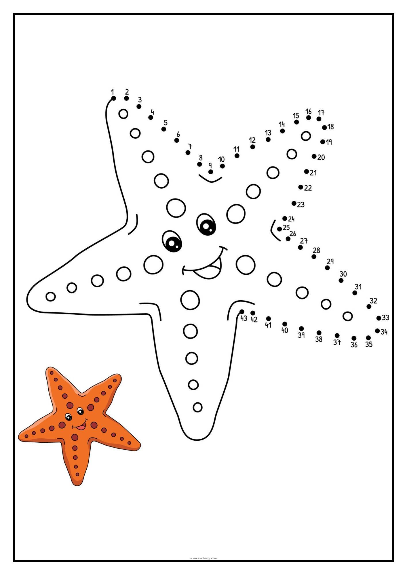 Dot to Dot Animals Coloring. Printable 20 Pages. - Etsy