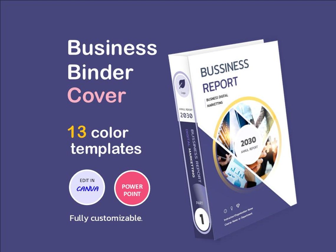 Modern Portfolio Cover , Business Binder Cover ,professional Report ...