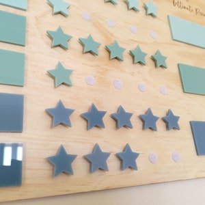 Kids' Reward Chart - Family Reward Chart (wood and Acrylic) - Etsy