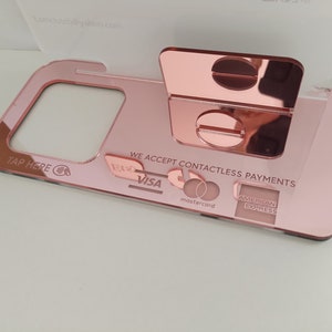 Social Media & Square Reader Holder Stand all Acrylic - Etsy