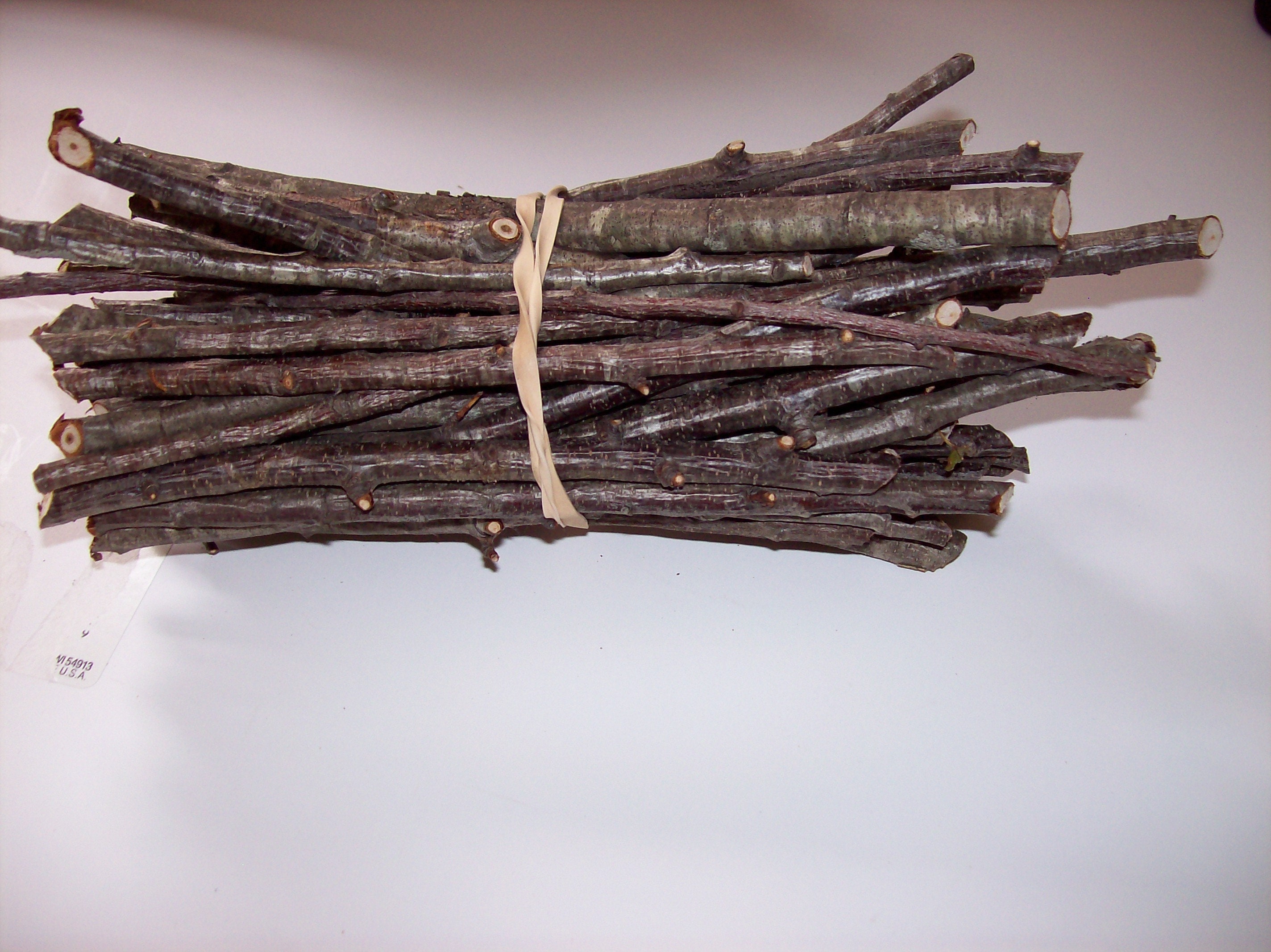 50 Short Thin Art Craft Sticks. Limbs Branches Twigs. 6 to 7 Inches ...