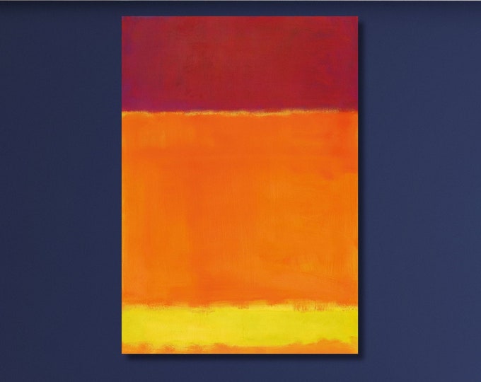 Mark Rothko Poster A Exhibition Print as Housewarming Gift or ...