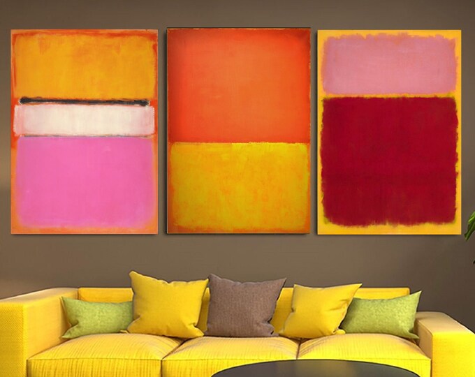 Mark Rothko,rothko Wall Art,rothko Reproduction No:2,mark Rothko Print ...