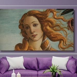 Sandro Botticelli the Birth of Venus (1485) Canvas Gallery Exhibition ...