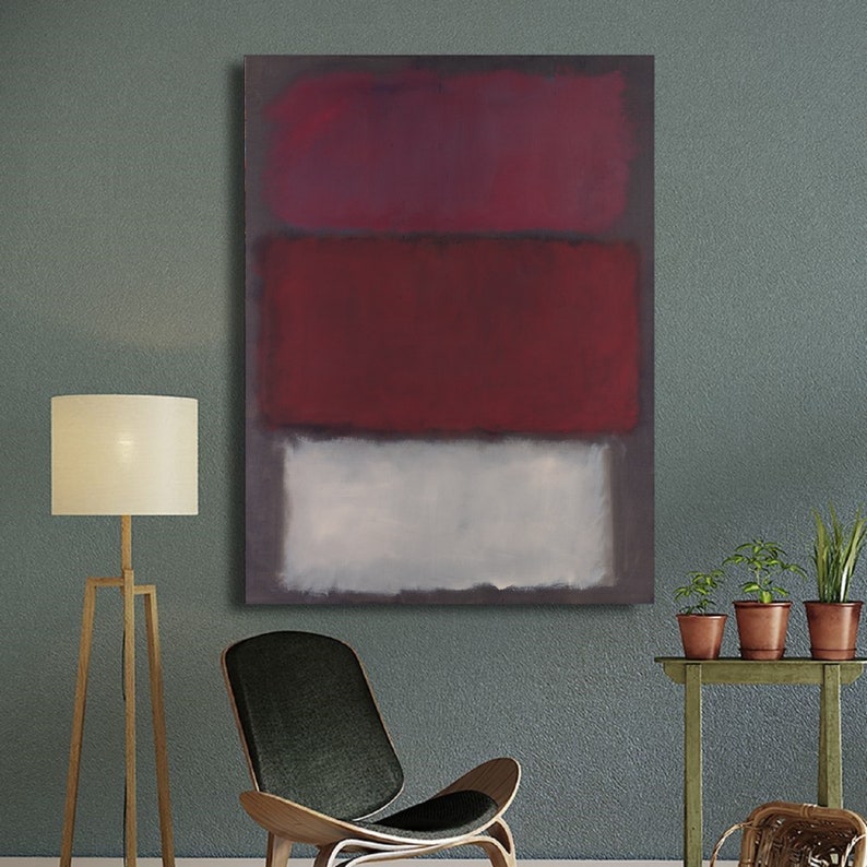 Mark Rothko Rothko Wall Art Rothko Untitled 1960 Reproduction - Etsy