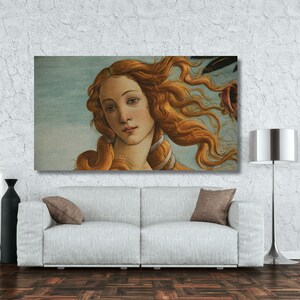 Sandro Botticelli the Birth of Venus (1485) Canvas Gallery Exhibition ...