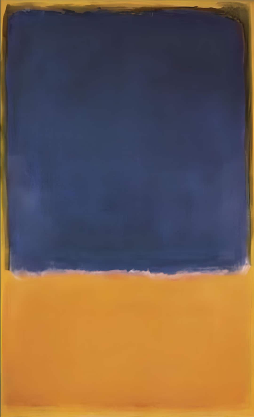 Rothko Abstract Wall Art, Painting on Canvas, Ready to Hang, Mark ...