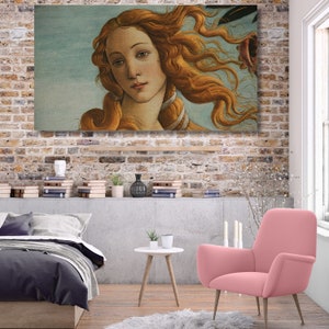 Sandro Botticelli the Birth of Venus (1485) Canvas Gallery Exhibition ...