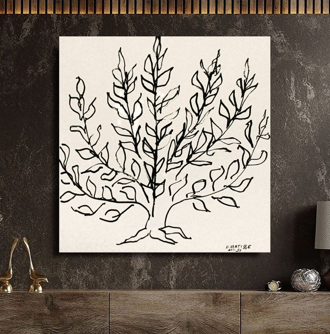 The Plain Tree by Henri Matisse Canvas Wall Art Matisse the Plane Tree ...