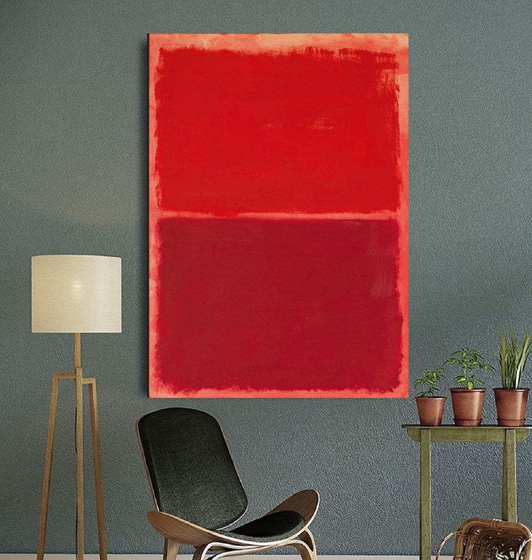 Mark Rothko Canvas Wall Art Rothko Untitled 1959 Reproduction Rothko ...