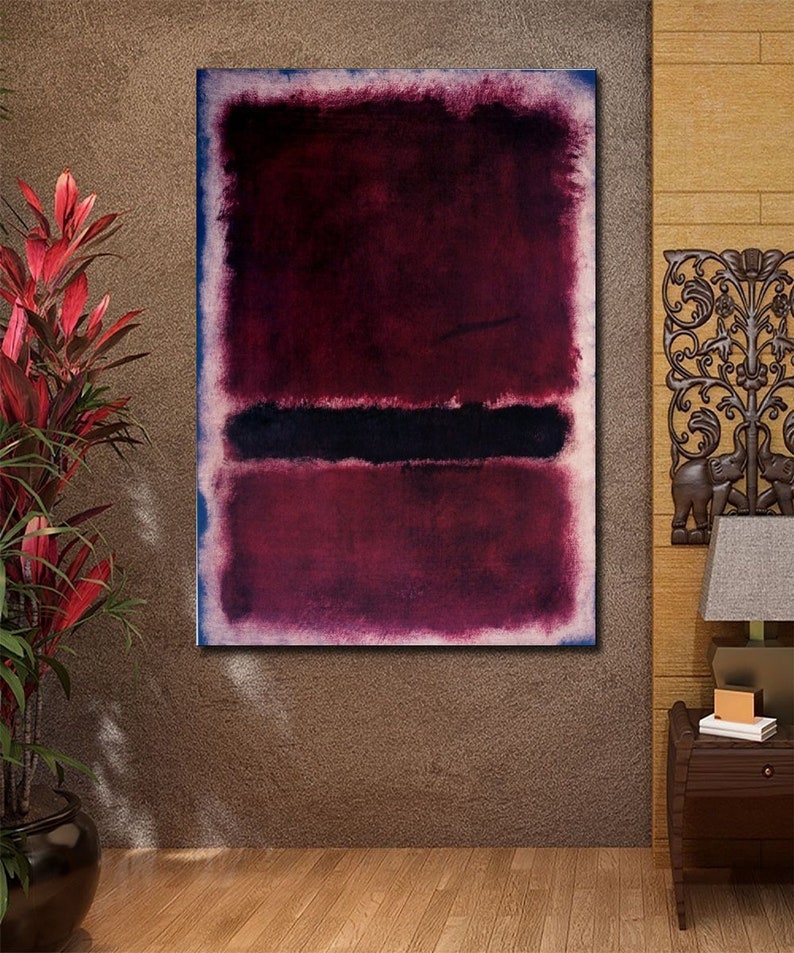 Mark Rothko Poster Rothko Wall Art Rothko Reproduction 1961 Mark Rothko ...
