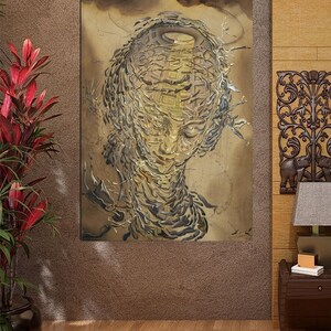 Salvador Dali Exhibition Poster,salvador Dali Canvas Print Art Salvador ...