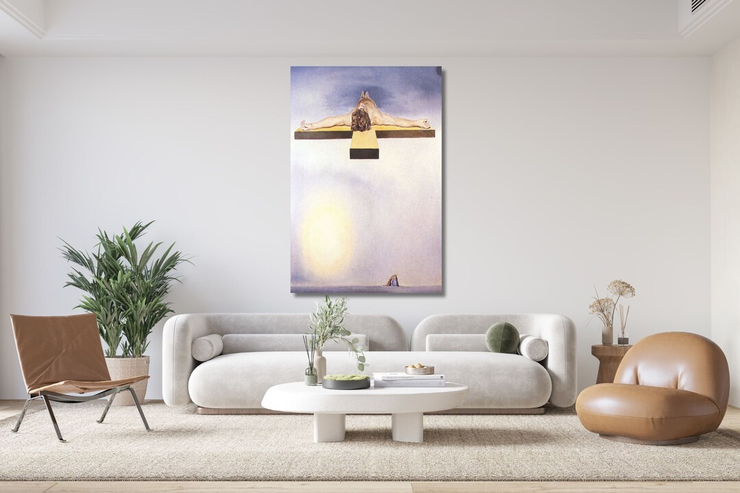 The Christ of Gala by Salvador Dali Canvas Wall Art Print Salvador Dali ...