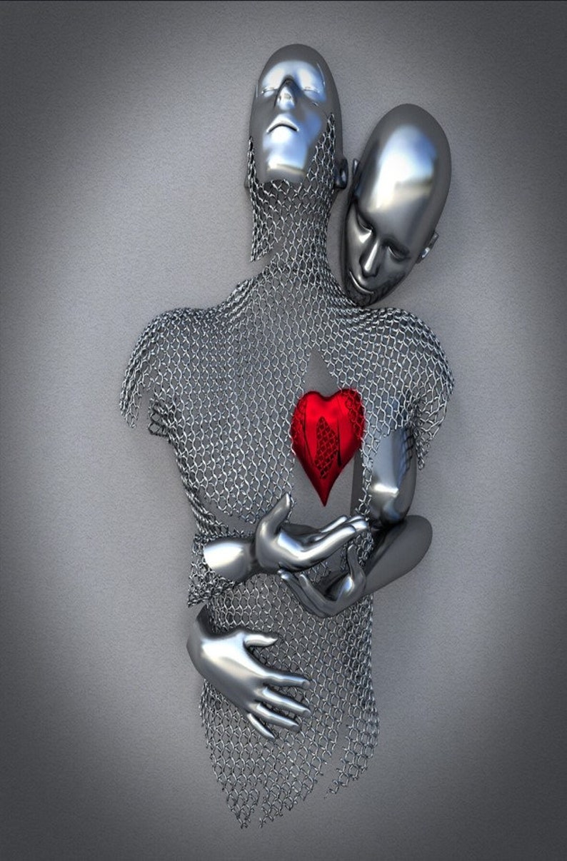 Silver Canvas Wall Art Silver Home Decor Silver Wall Art - Etsy