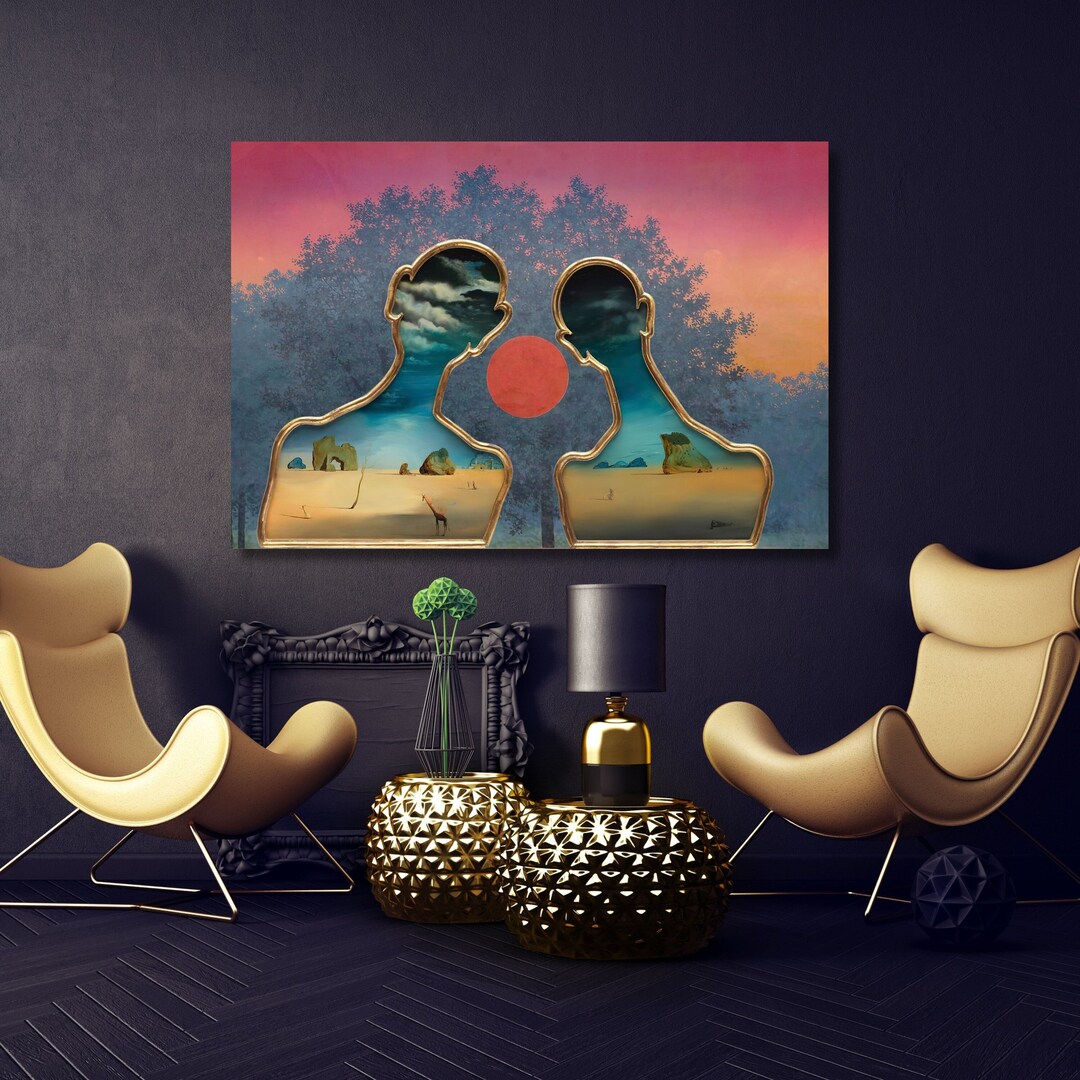 Rene Magritte Canvas Wall Art the Banquet by Rene Reproduction Wall Art ...