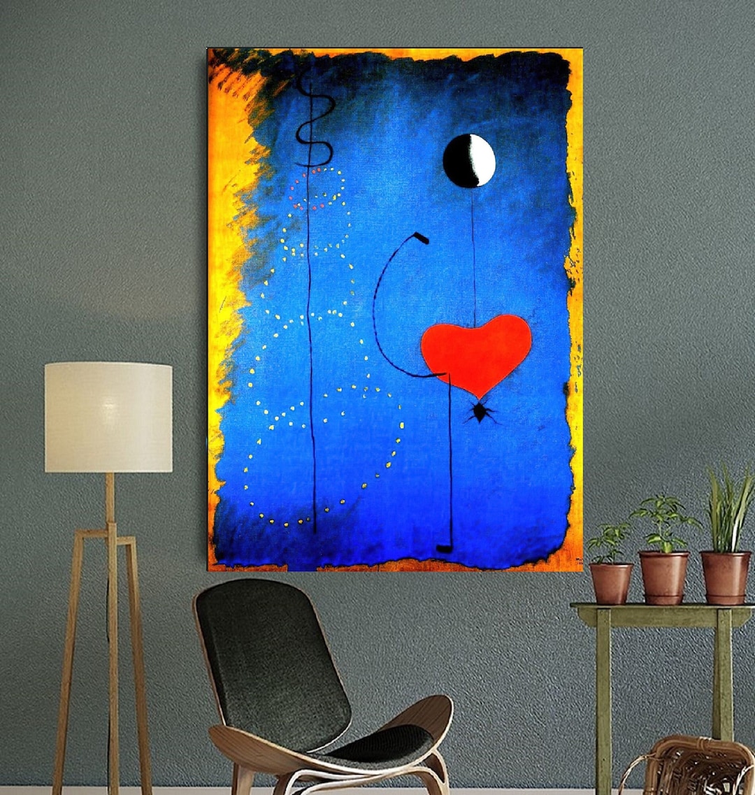 Dancer, 1925 by Joan Miro Exhibition Poster,dancer Canvas Wall Print ...