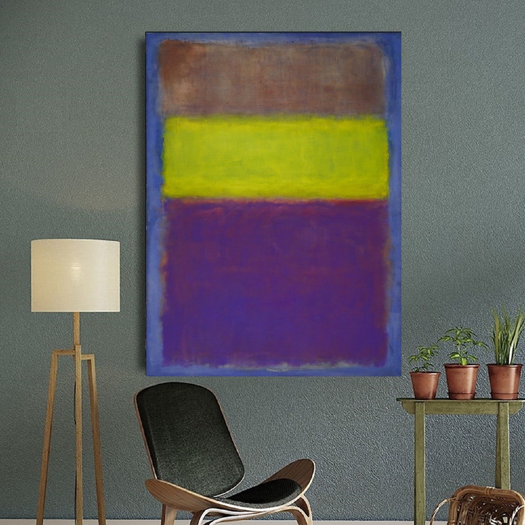 Mark Rothko,rothko Wall Art,rothko Reproduction No:2,mark Rothko Print ...