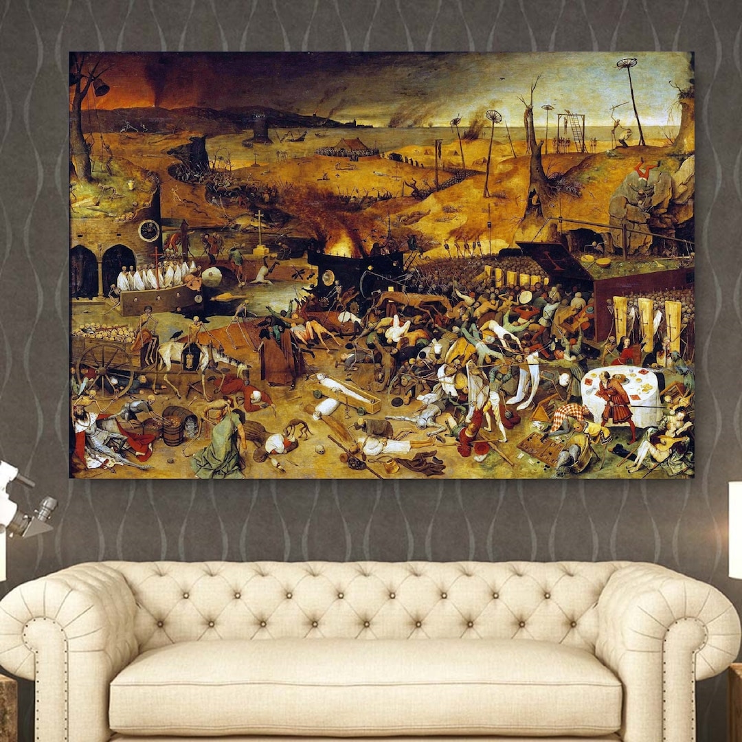 Pieter Bruegel the Triumph of Death 1562 Canvas Wall Art Pieter Bruegel ...
