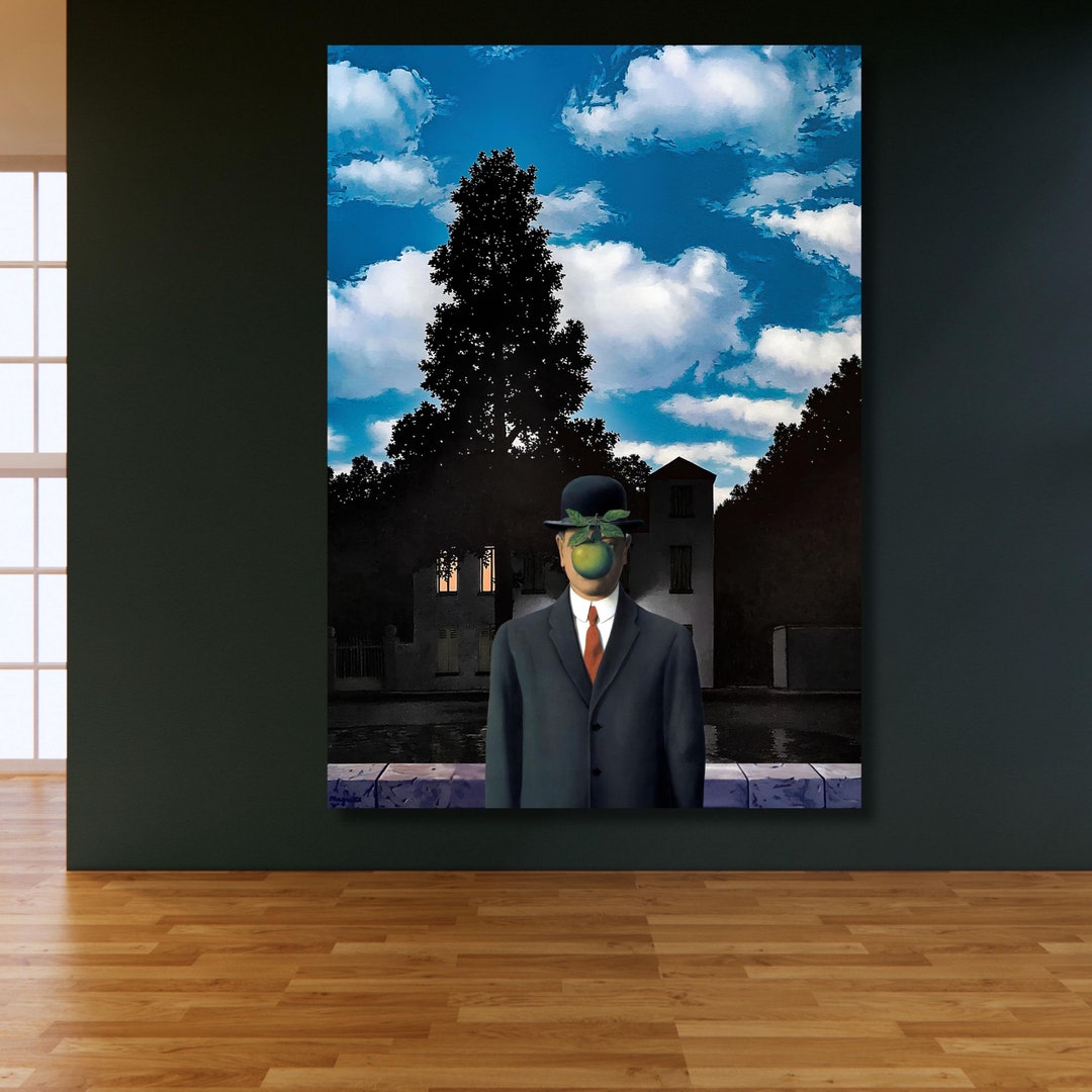 Rene Magritte Canvas Wall Art the Empire of Light by Rene Reproduction ...