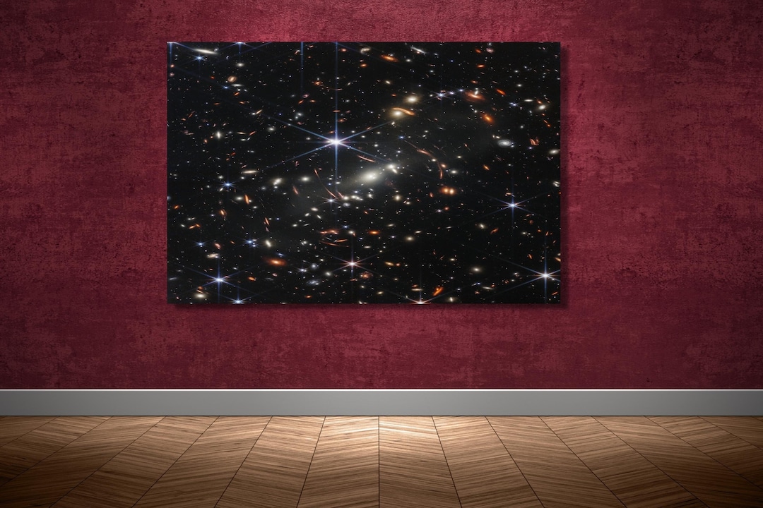 NASA Canvas Poster James Webb Space Telescope NASA Images Webbs First ...