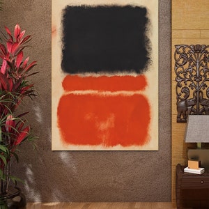 Mark Rothko Reproduction Blue Orange and Red Mark Rothko 1968 Mark ...