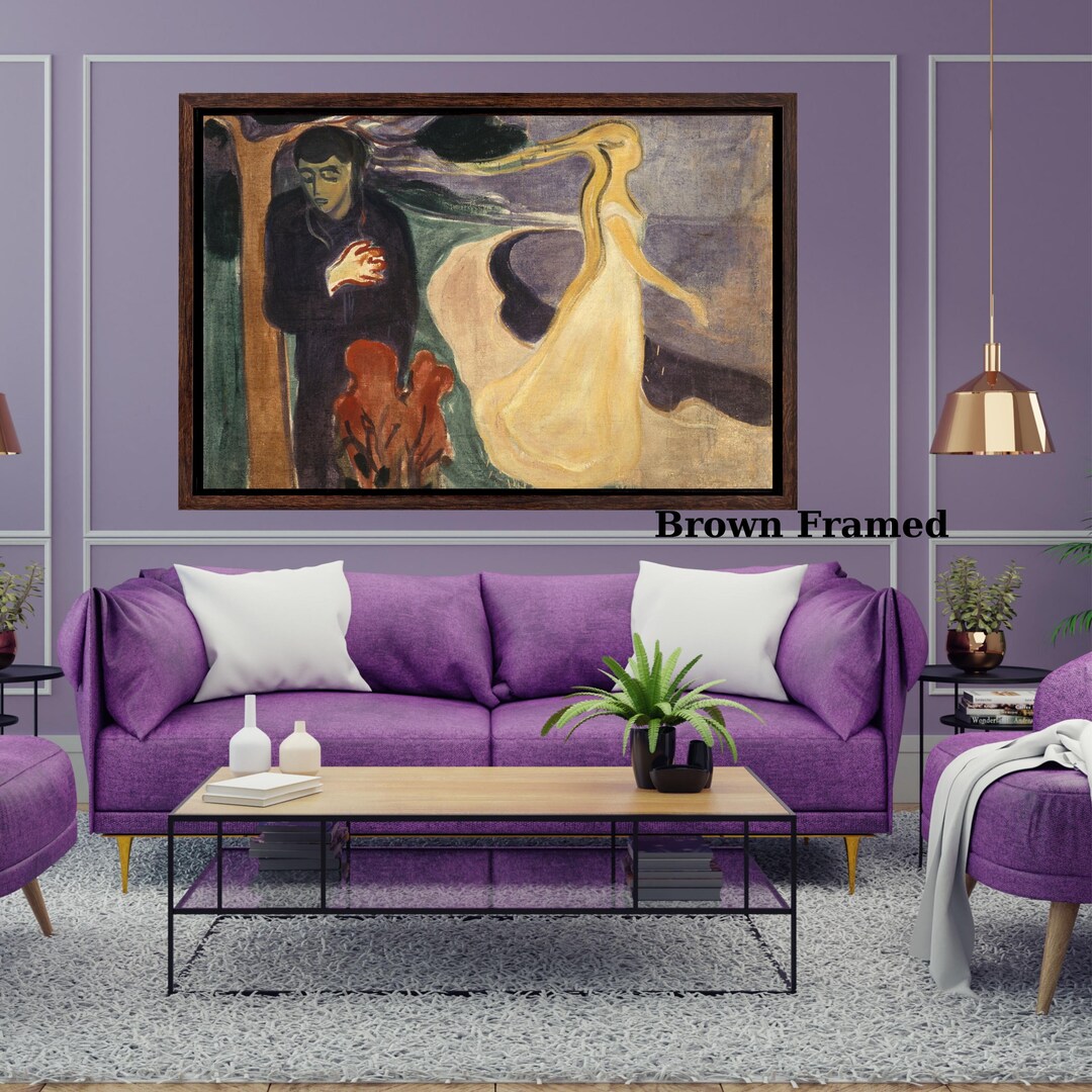 Edvard Munch-separation by Edvard Munch Canvas Wall Art Gallery Edvard ...