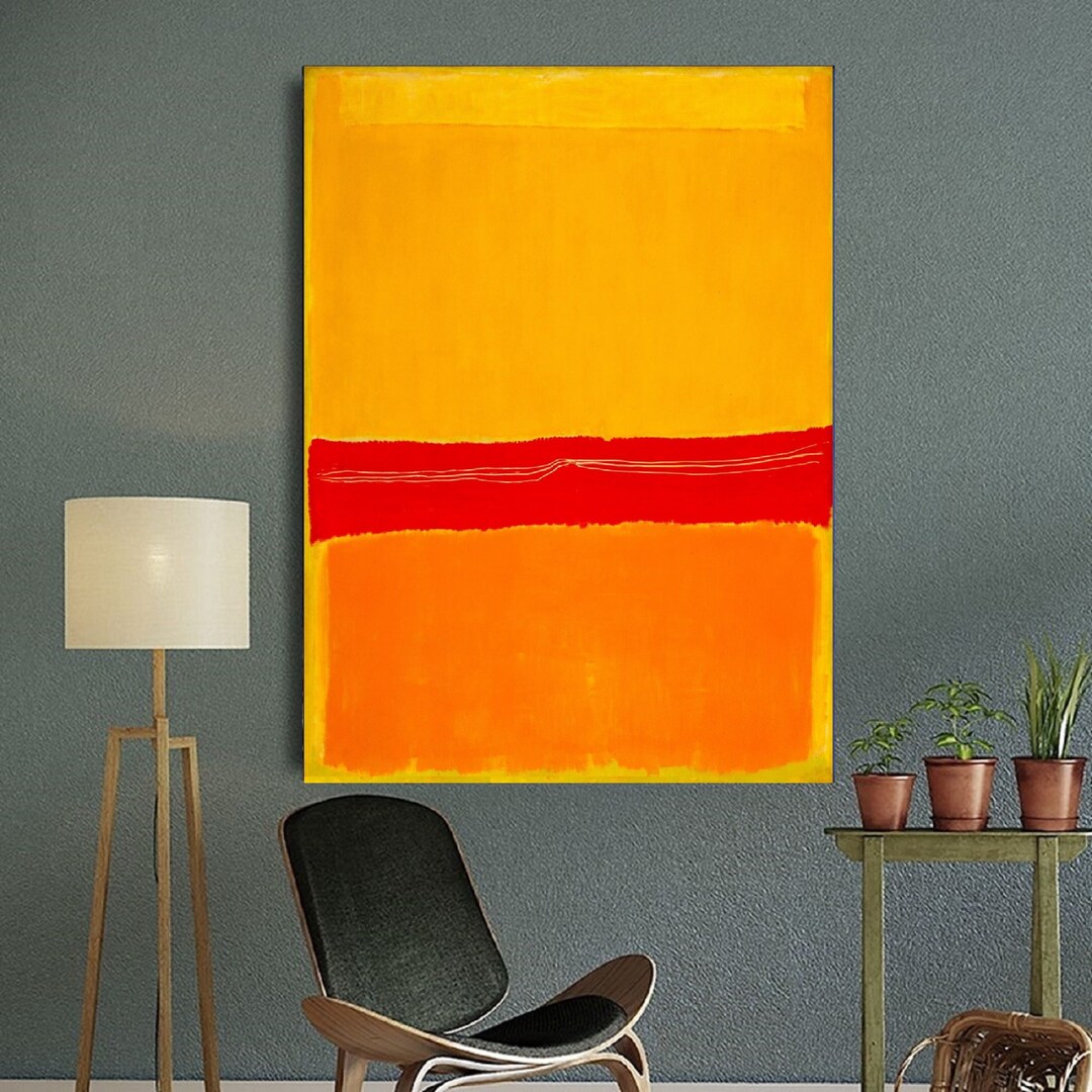 Mark Rothko,rothko Wall Art,mark Rothko No 5,rothko Reproduction Print ...