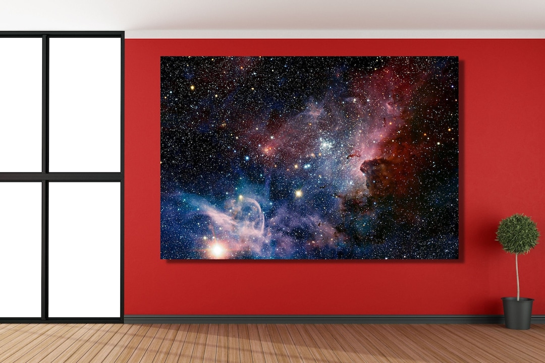 Stunning Nebula Canvas Wall Art NASA Wall Art,nebula Wall Art,space ...