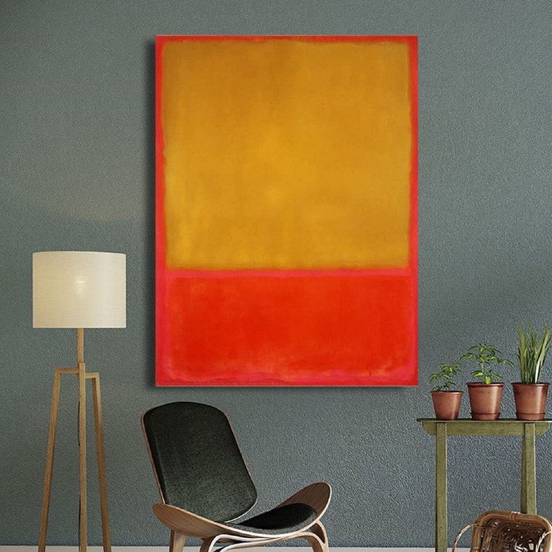 Mark Rothko Rothko Wall Art Rothko Untitled Reproduction - Etsy