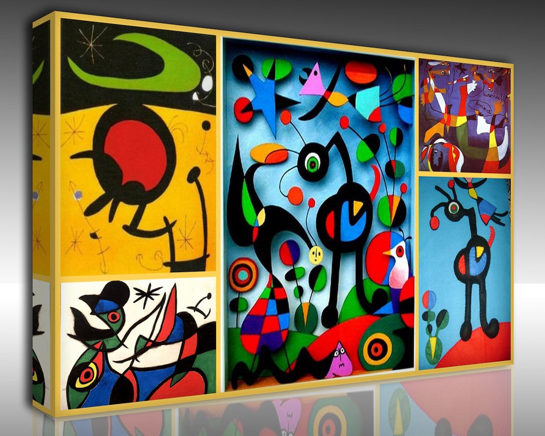 Joan Miro the Harlequin's Carnival Canvas Wall Art,abstact Canvas ...