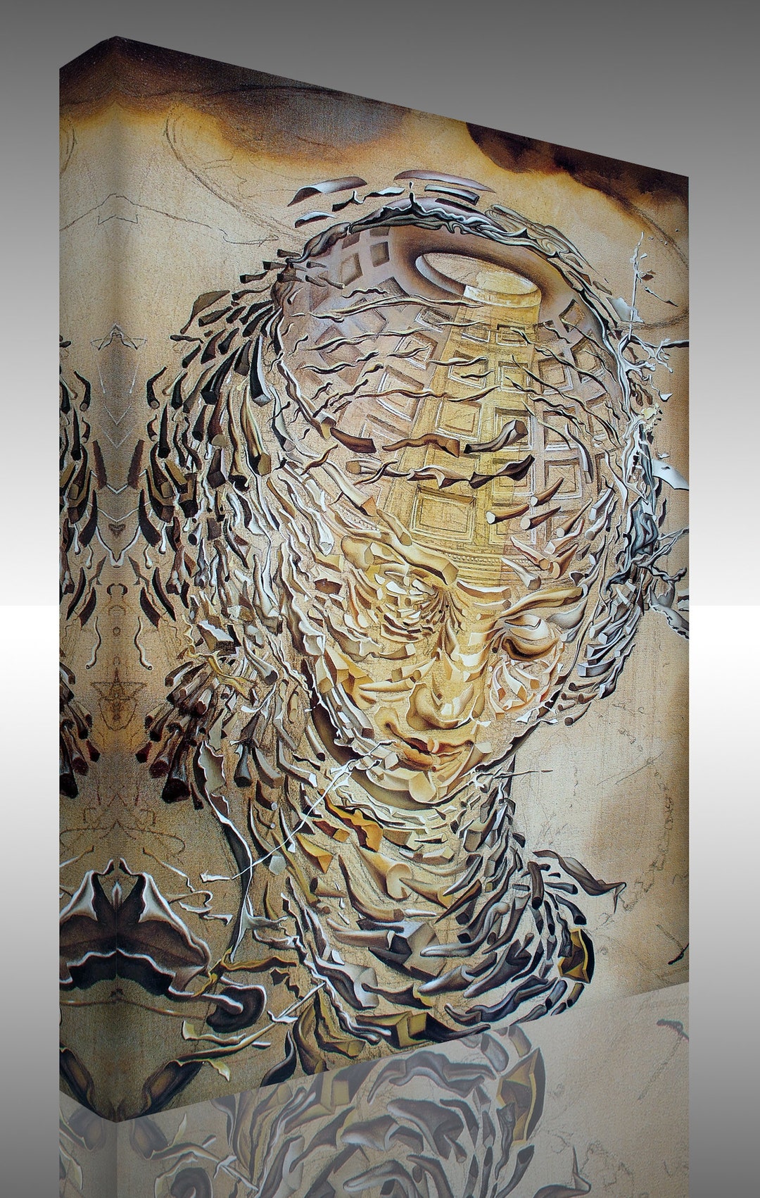 Salvador Dali Exhibition Poster,salvador Dali Canvas Print Art Salvador ...