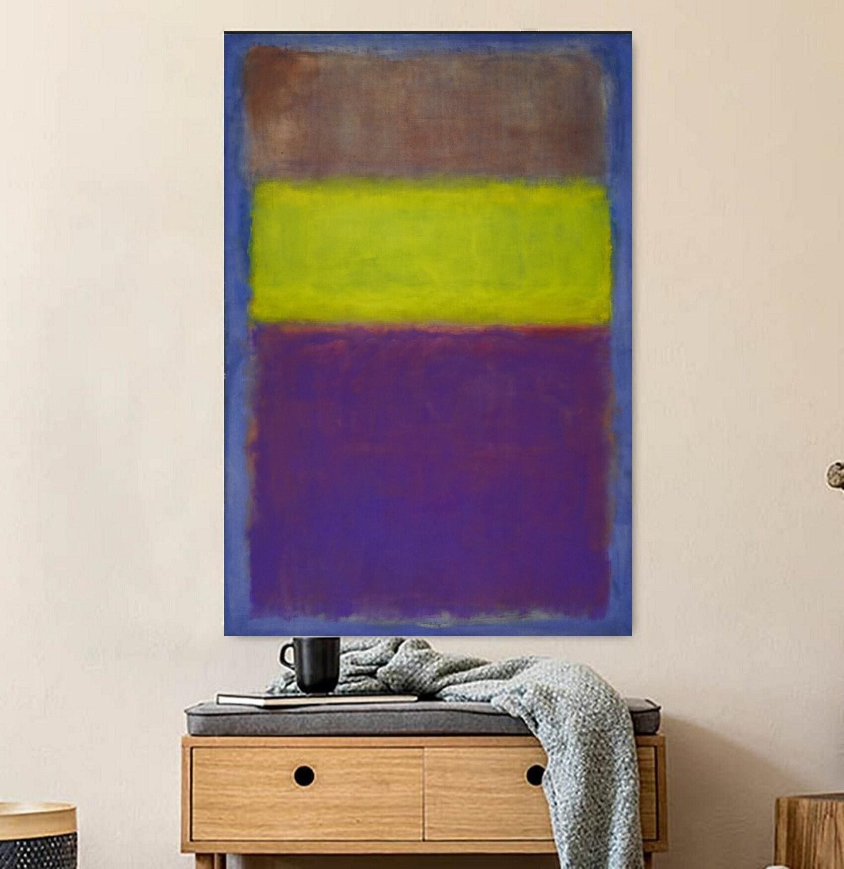 Mark Rothko,rothko Wall Art,rothko Reproduction No:2,mark Rothko Print ...