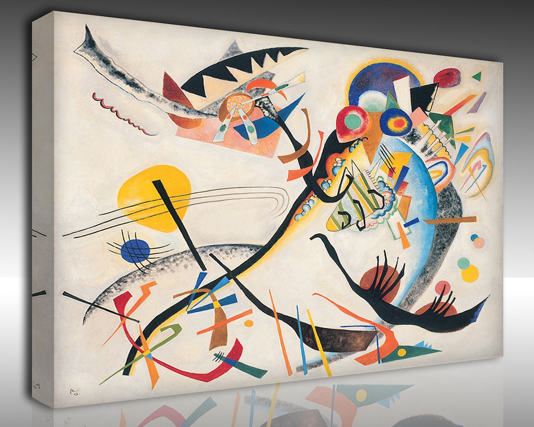 Wassily Kandinsky Large Canvas Wall Art Abstract Canvas Colorful Art ...