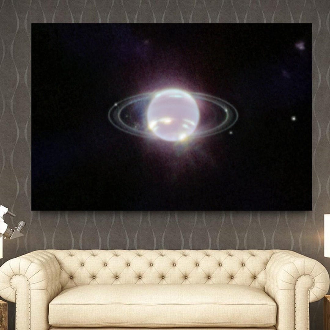 Neptune Poster James Webb Space Telescope Neptune 12 July 2022 Webb’s ...