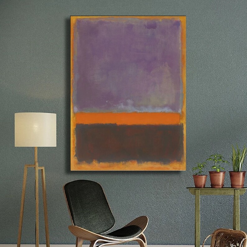 Set of 3 Mark Rothko Canvas Wall Art Rothko Print Modern Wall - Etsy