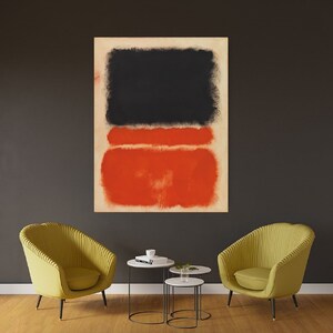 Mark Rothko Reproduction Blue Orange and Red Mark Rothko 1968 Mark ...