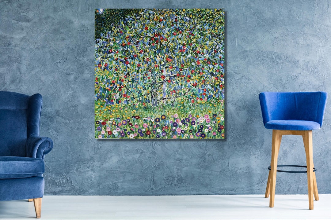 Gustav Klimt Apple Tree Canvas Wall Art Gustav Klimt Print Vintage ...
