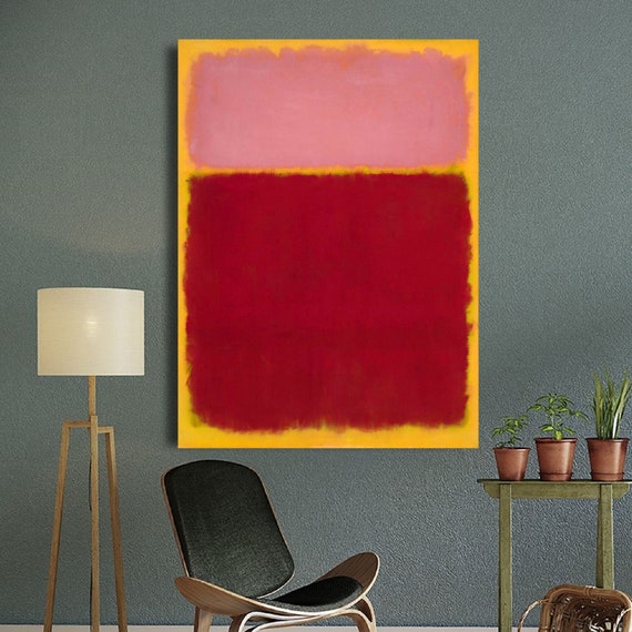 Mark Rothko Rothko Wall Art Rothko Untitled 1959 Reproduction - Etsy