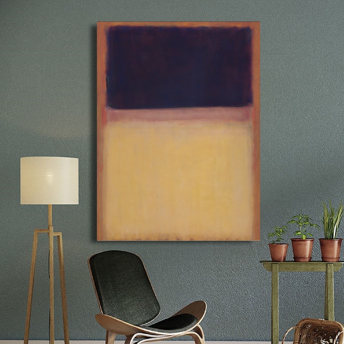 Mark Rothko Rothko Wall Art Rothko Untitled 1959 Reproduction - Etsy