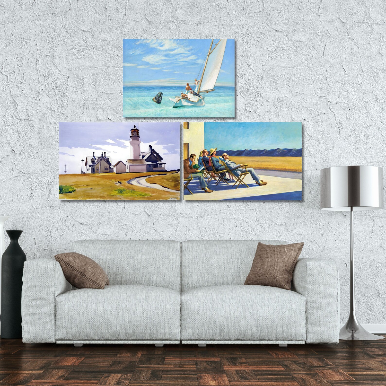 Set of 3 Edward Hopper Print, Edward Hopper Wall Art Edward Hopper ...
