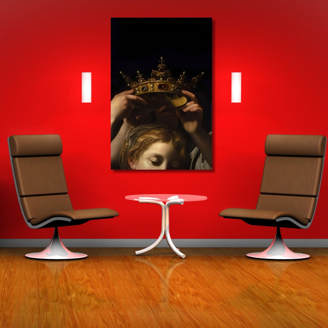 Female Rage Canvas Wall Art Female Rage Art Moody Victorian Woman ...