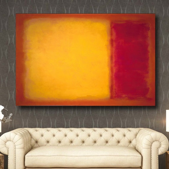 Mark Rothko Rothko Wall Art Rothko Untitled 1959 Reproduction - Etsy
