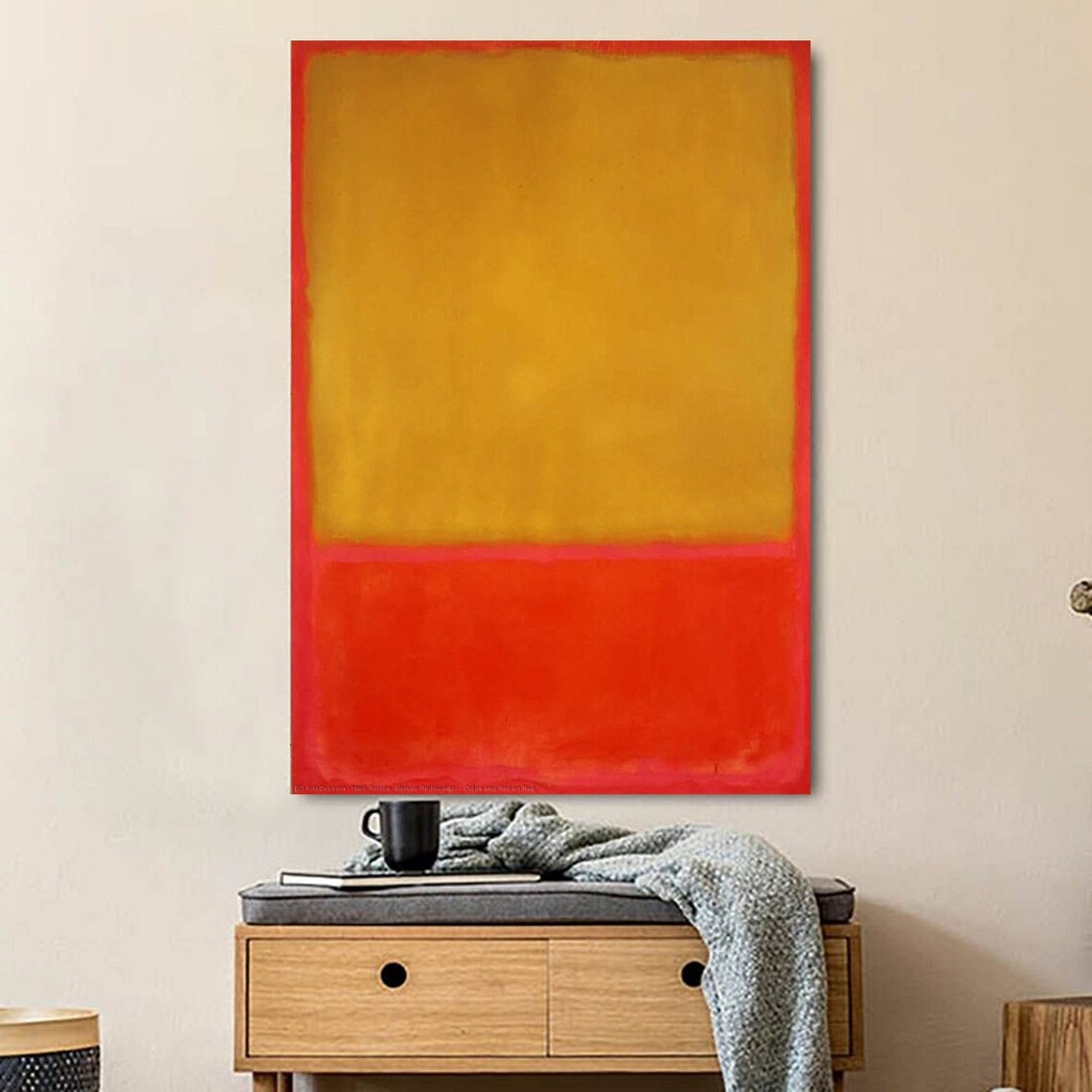 Mark Rothko Rothko Wall Art Rothko Untitled Reproduction - Etsy