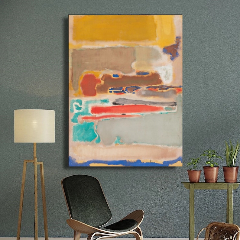 Mark Rothko Wall Art Rothko Multiform 1948 Reproduction Rothko - Etsy