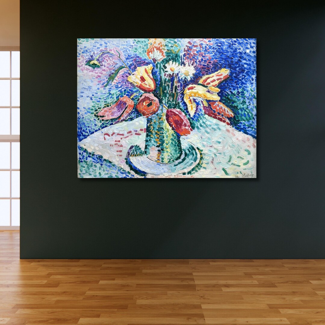 Henri Matisse Parrot Tulip Canvas Wall Art Matisse Canvas Print Matisse ...
