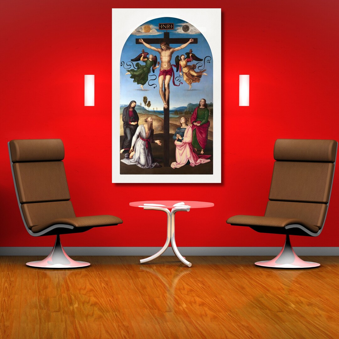 Raphael's the Mond Crucifixion Canvas Wall Art Raphael Poster,raphael Print,raphael Exhibition ...